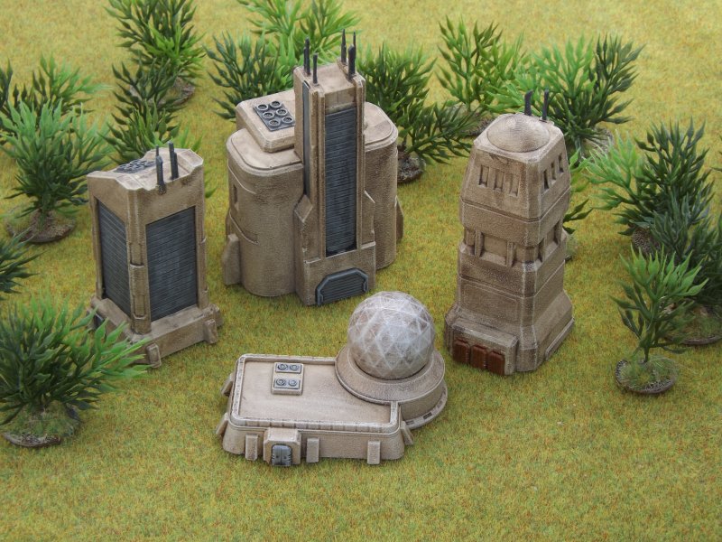 Desert Towers Released – Brigade Models