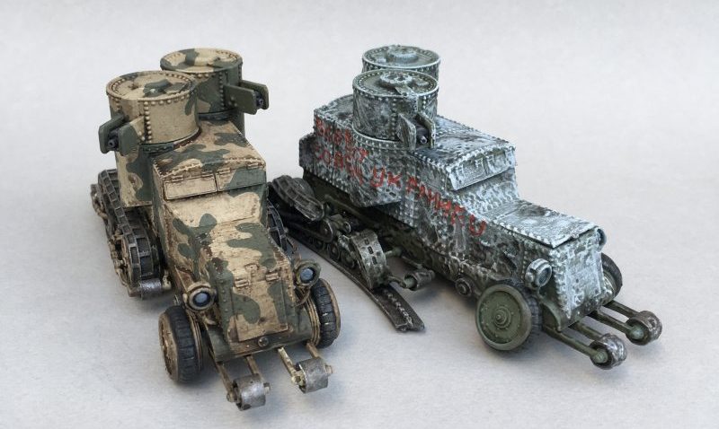 Austin-Kegresse Half-track Armoured Car | Brigade Models